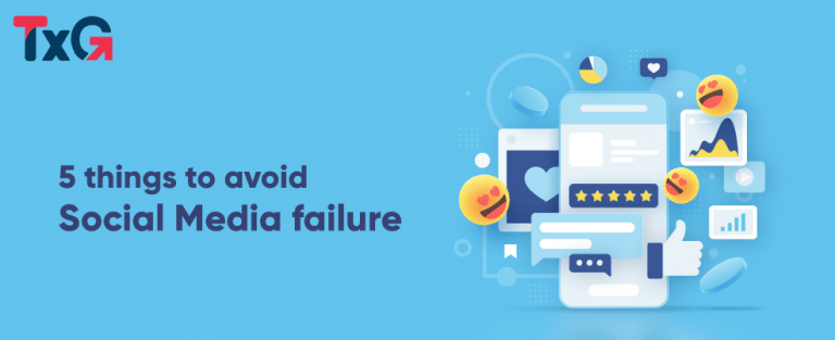 5 things to avoid social media failure - Tecnolynx